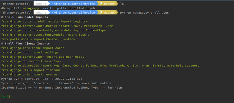 Writing Your First Django App Part2 4편 장고쟁이