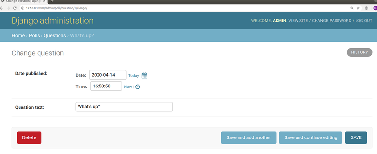Writing Your First Django App Part 7 1편 장고쟁이 4875