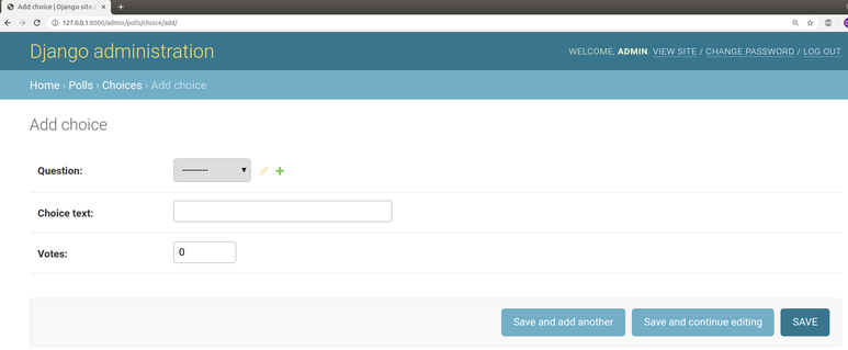 Writing Your First Django App Part 7 2편 장고쟁이